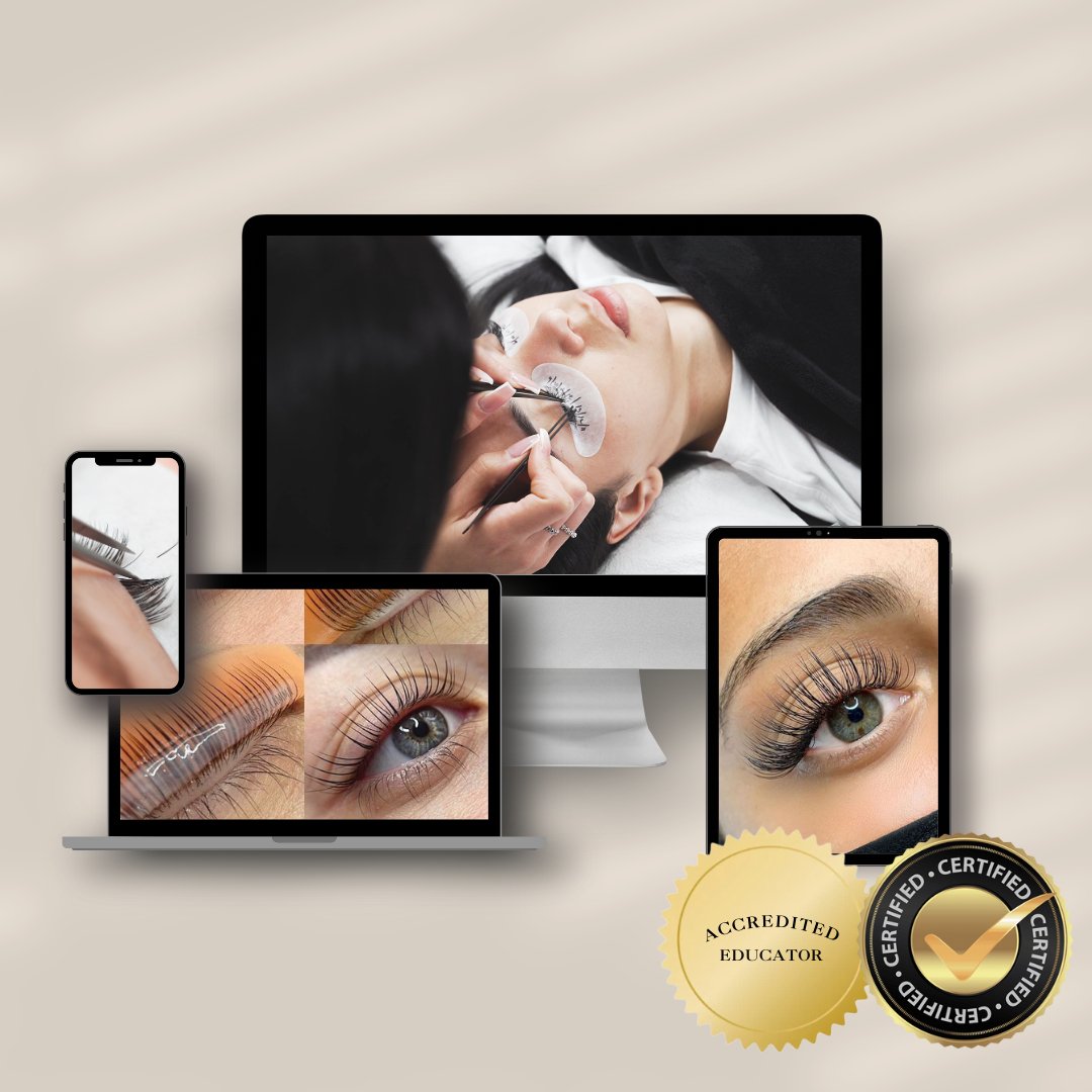 Online Lash Boss Package - Classic, Hybrid, Volume & Keratin Lash Lift ...