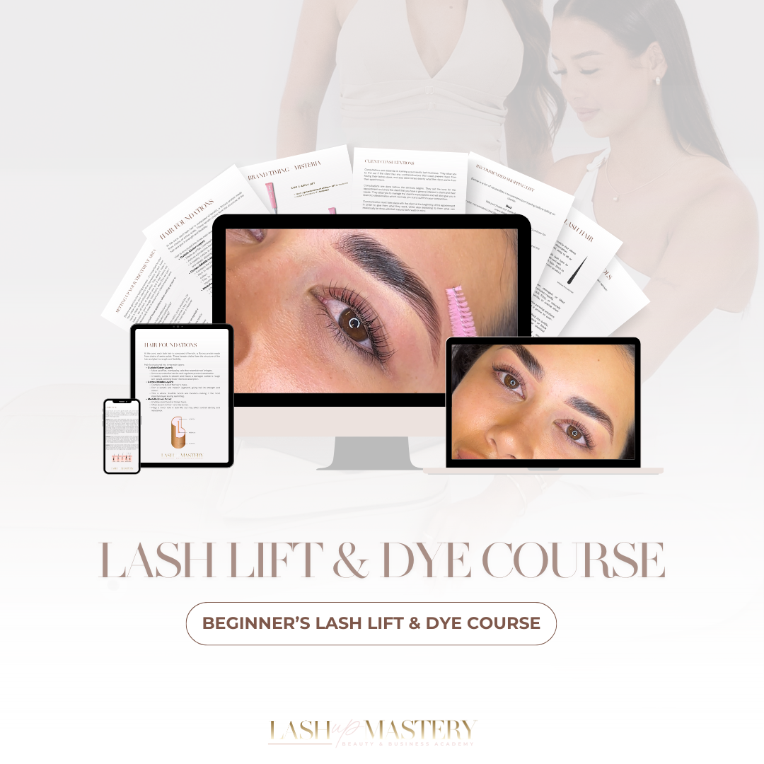 Online Lash Lift & Dye Course – International Lash Masters