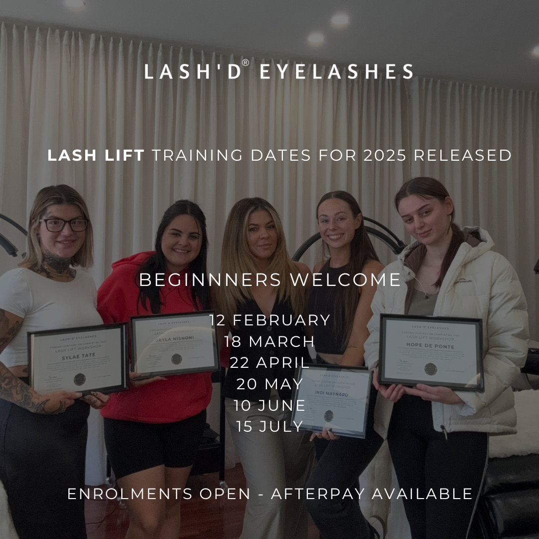 In Person Lash Lift + Tint Training | IVANHOE | 1 DAY TRAINING ...