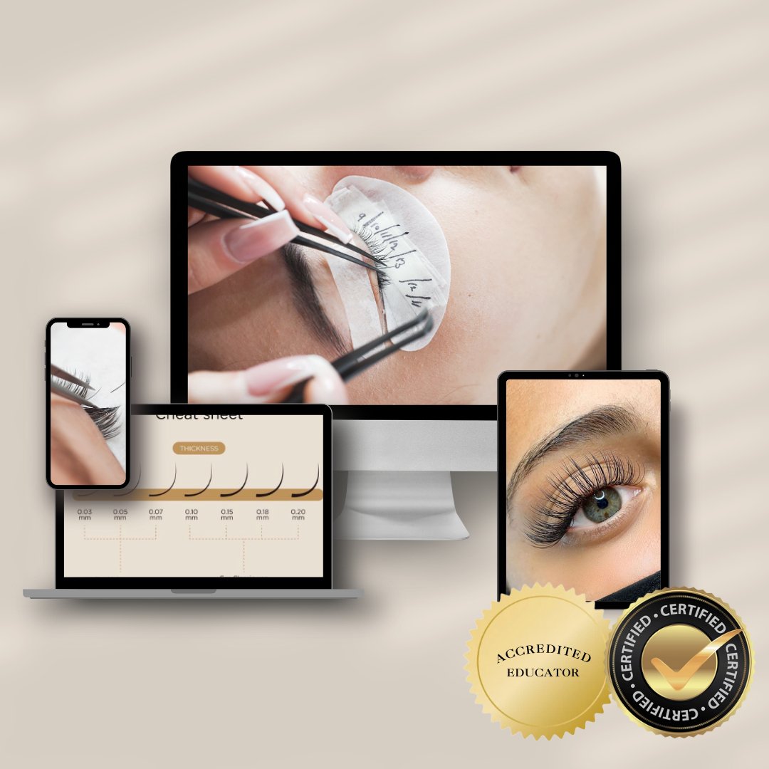 Online Classic, Hybrid & Volume Eyelash Extension Course - Learn at yo ...
